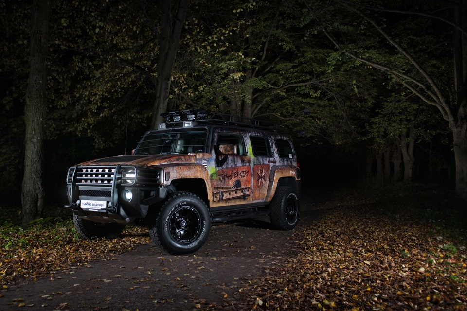 Фотосет HUMMER H3 ZOMBIE by Tuning Brazers — Hummer H3, 3,7 л, 2008 ...