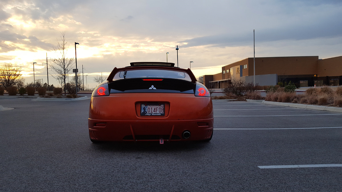 1/21/17 — Added a SE factory wing — Mitsubishi Eclipse (4G), 2,4 л ...