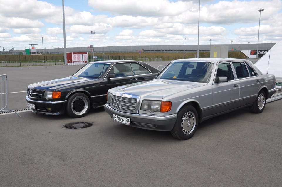 Classic Coupe Day 2014 Фотоотчёт — Mercedes-Benz SEC-Class (W126), 6 л ...