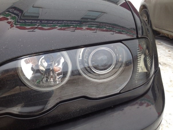 Улучшение штатной оптики — BMW 3 series Coupe (E46), 2,5 л, 2002 года ...