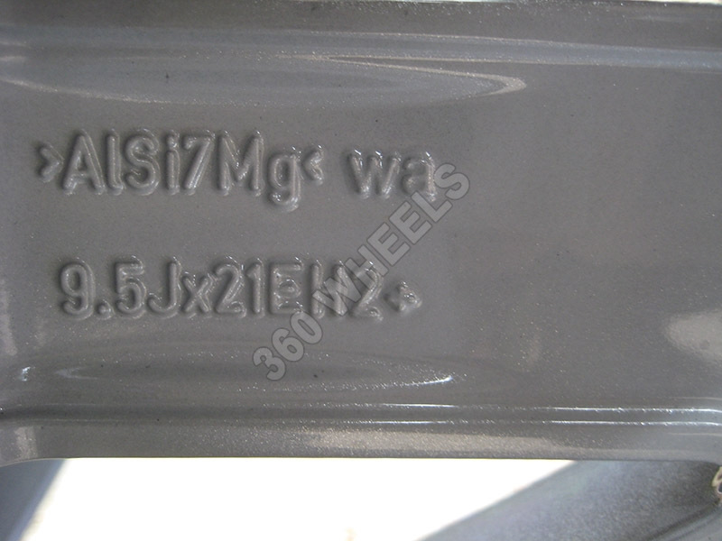 Genuine 2013 New Range Rover Sport 21" 5 Split Spoke Silver Diamoind ...