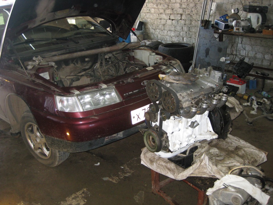 Двигатель для восьмерки — Lada 2108, 1,3 л, 1988 года | своими руками ...