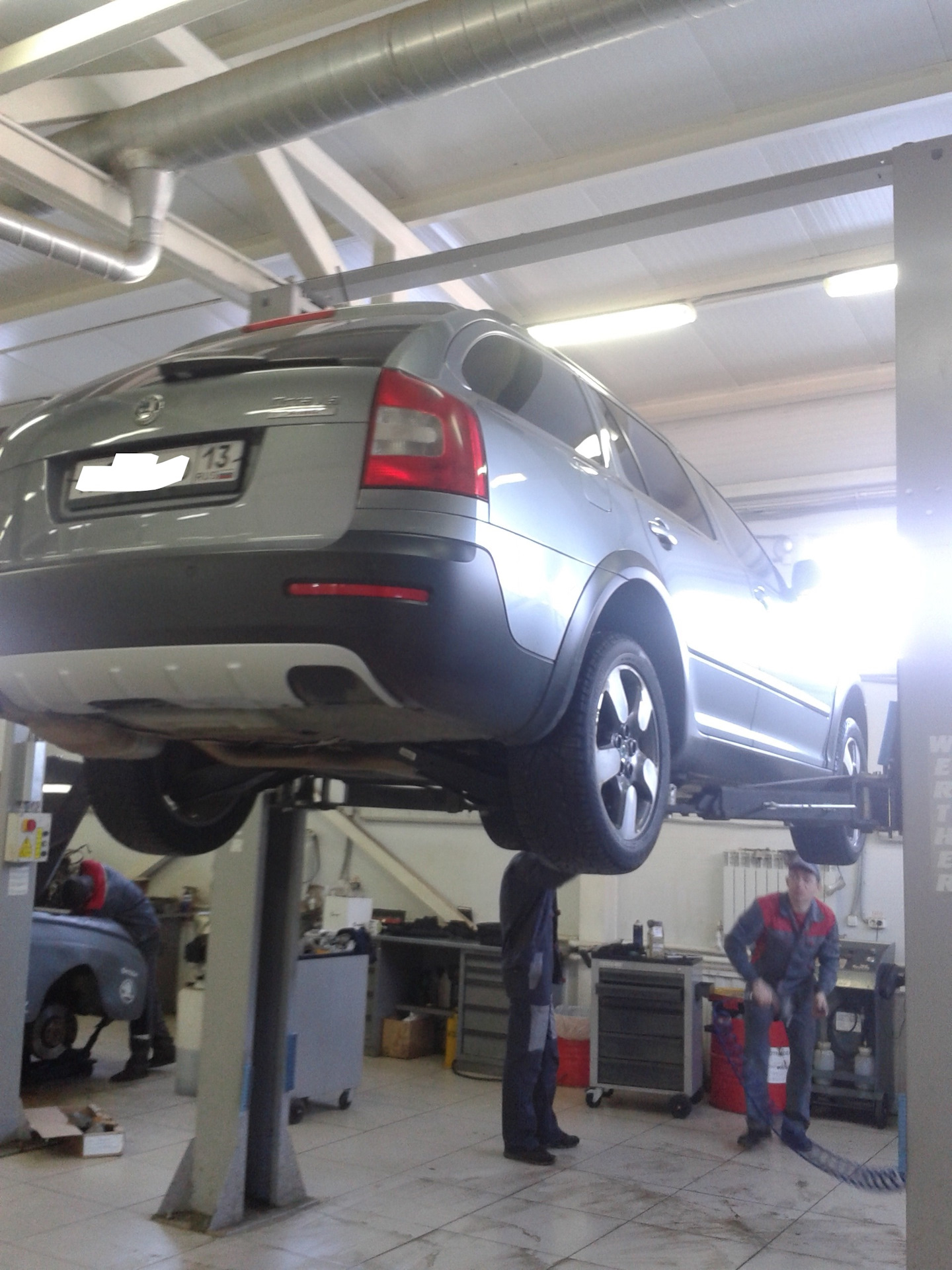 как я съездил к дилеру Skoda (или про съемник вала T10037) — Skoda ...