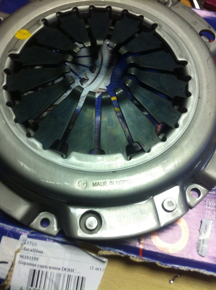 96181199 Корзина сцепления GM | Запчасти на DRIVE2