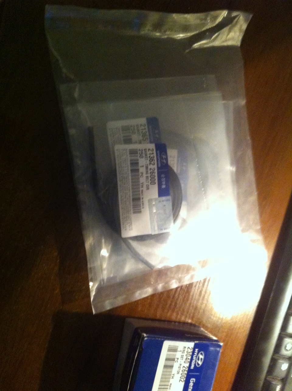 2304026002 Кольца поршневые dohc std act-vrn, getz KIA HYUNDAI ...