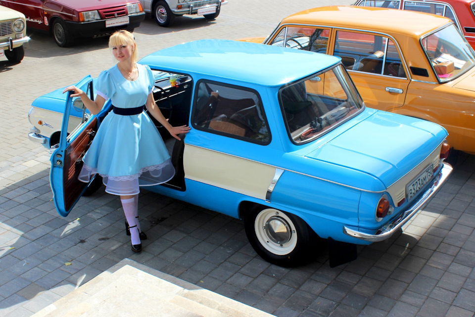 "Автострада" Тула 2018. Первая выставка "Красавчика". — ЗАЗ 968, 1,2 л ...