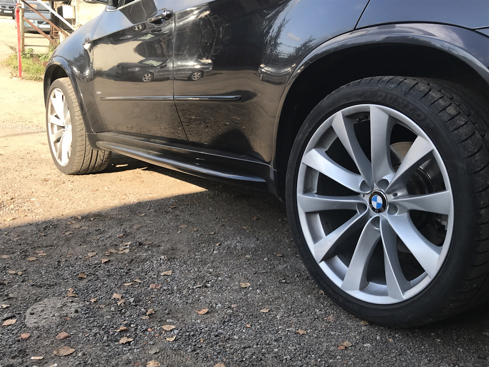 Колеса r21 разноширь! — BMW X5 (E70), 4,8 л, 2008 года | просто так ...