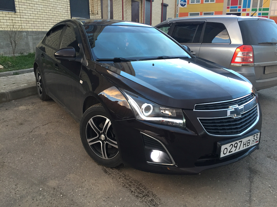 Китайские фары Chevrolet Cruz — Chevrolet Cruze (1G), 1,6 л, 2013 года ...