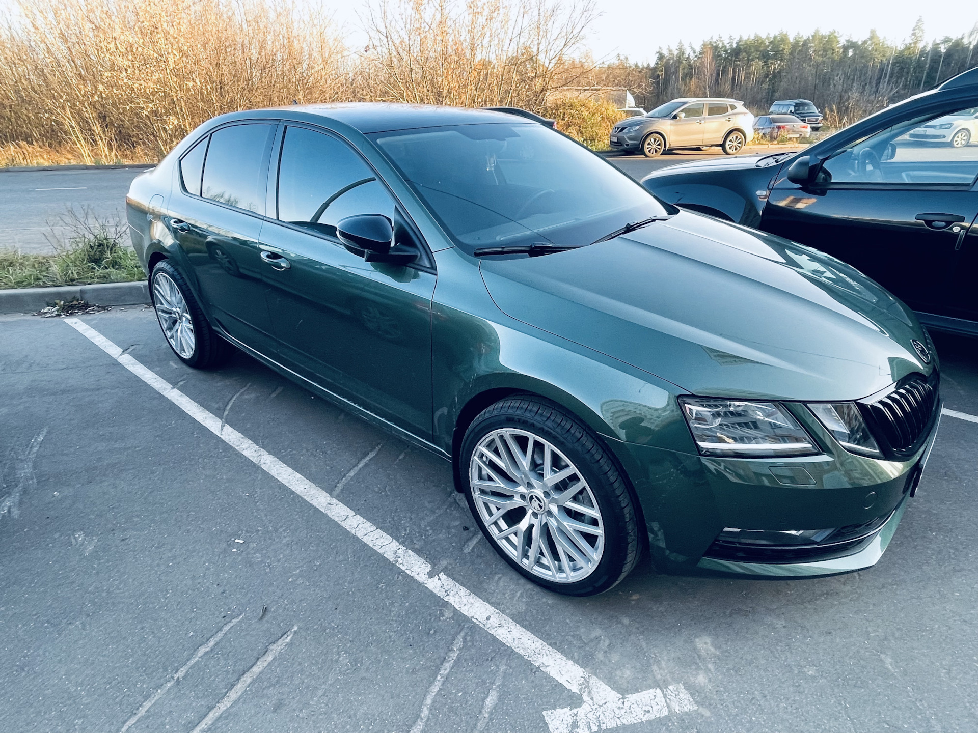 Пост времянка — Skoda Octavia Mk3, 1,8 л., 2020 года | колёсные диски ...