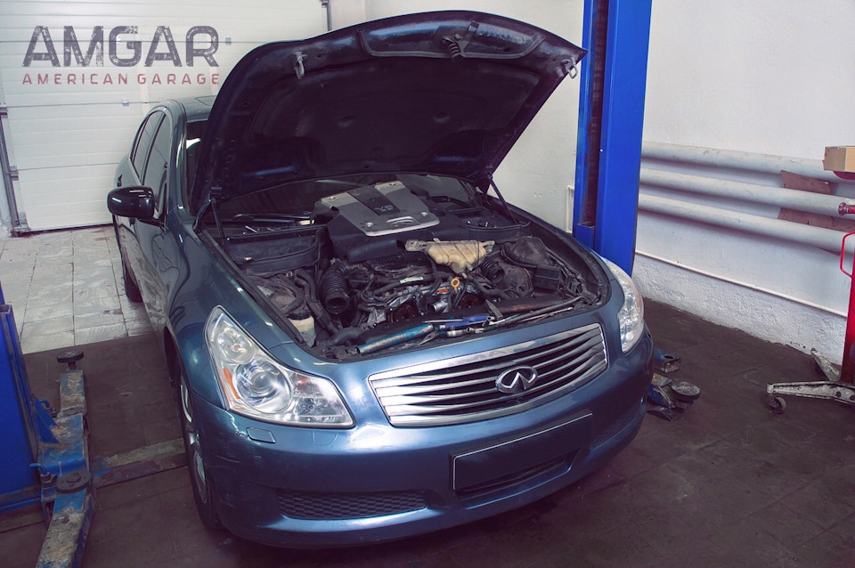 #12 лечим P0014, P0024 — Infiniti G35 Sedan (V36), 3,5 л, 2007 года ...