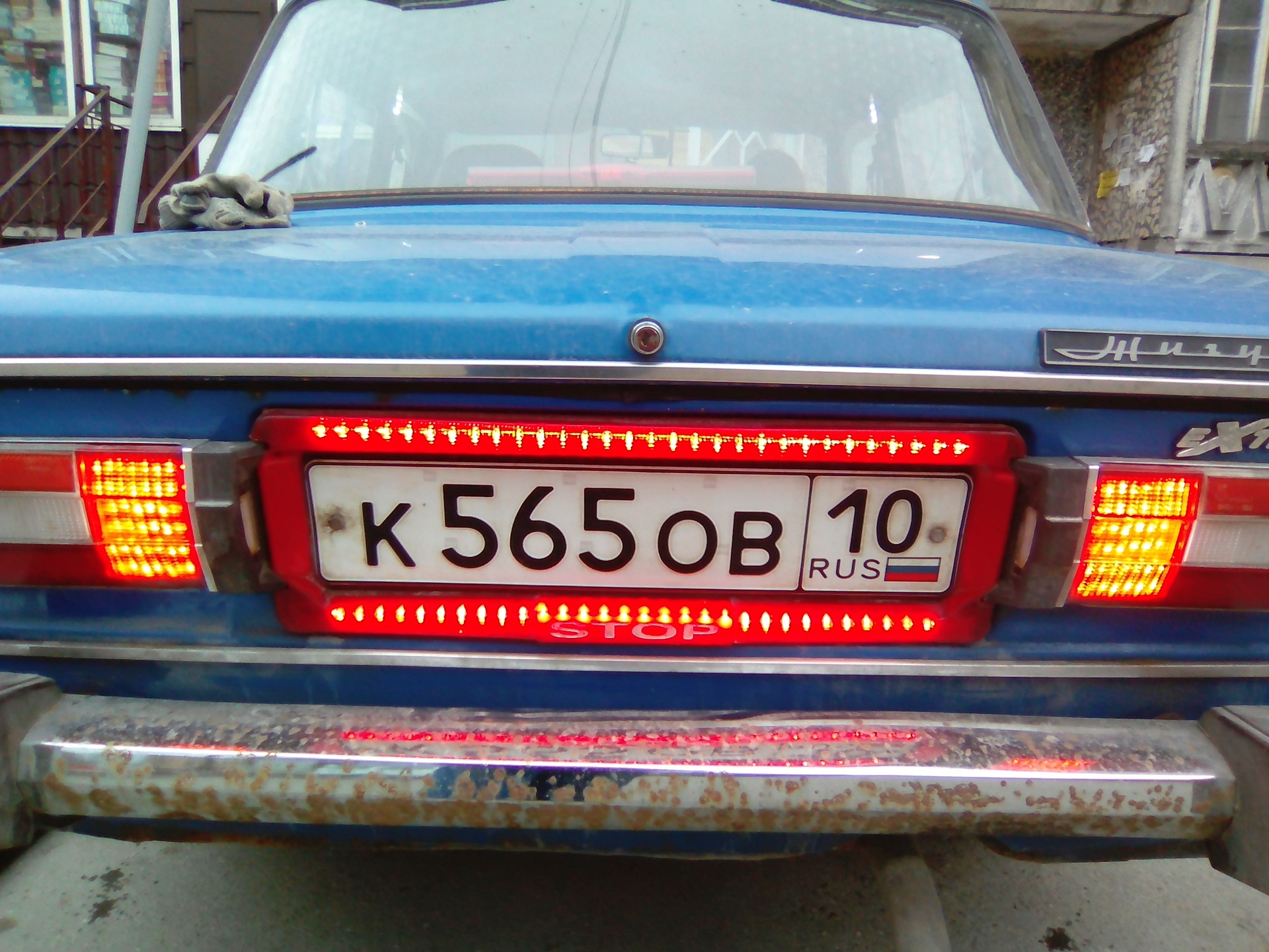 Светодиодные фонари — Lada 2106, 1,6 л, 1999 года | электроника | DRIVE2
