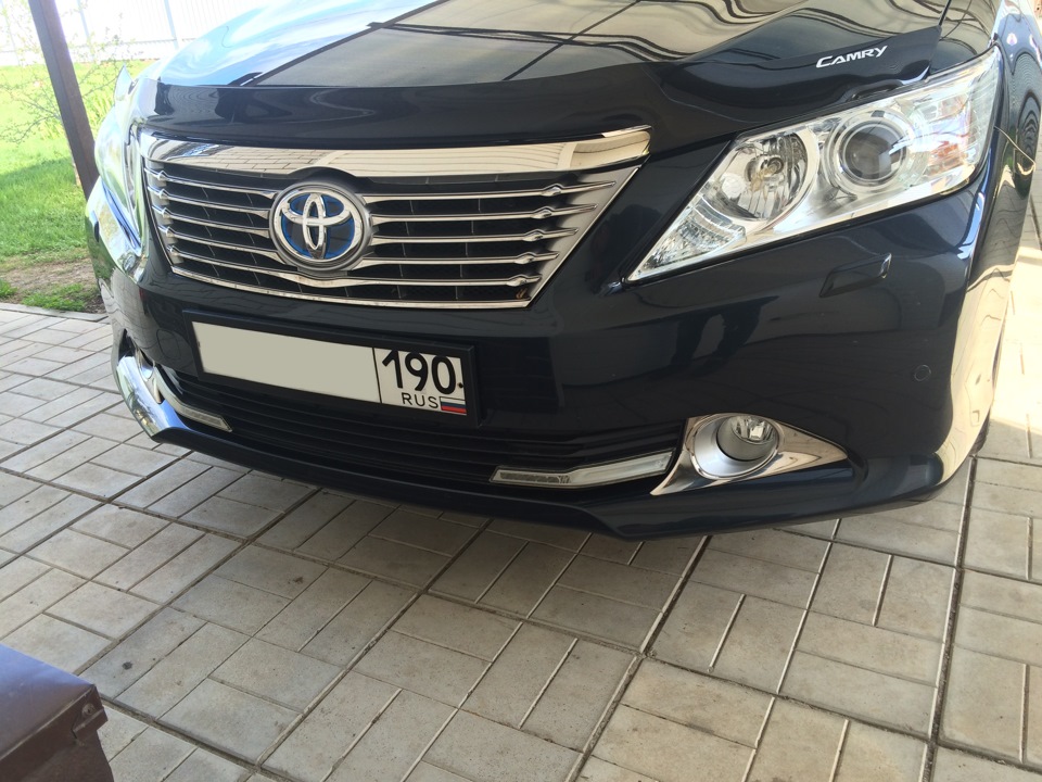 Добавил голубизны или колхоз дело добровольное. — Toyota Camry (XV50 ...