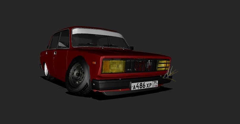 3D моделер — Lada 2105, 1,5 л, 1986 года | стайлинг | DRIVE2