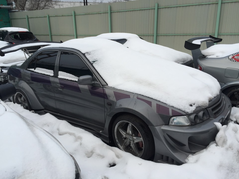Застоялась машинка пора готовится к сезону! — Mitsubishi Lancer ...