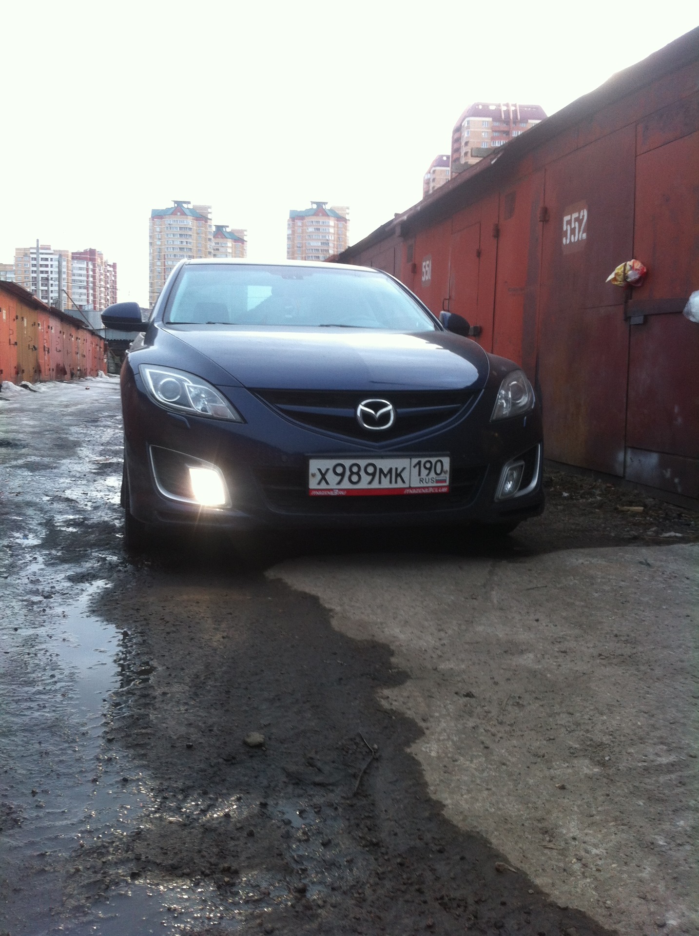 Ксенону быть))) — Mazda 6 (2G) GH, 2,5 л, 2008 года | электроника | DRIVE2