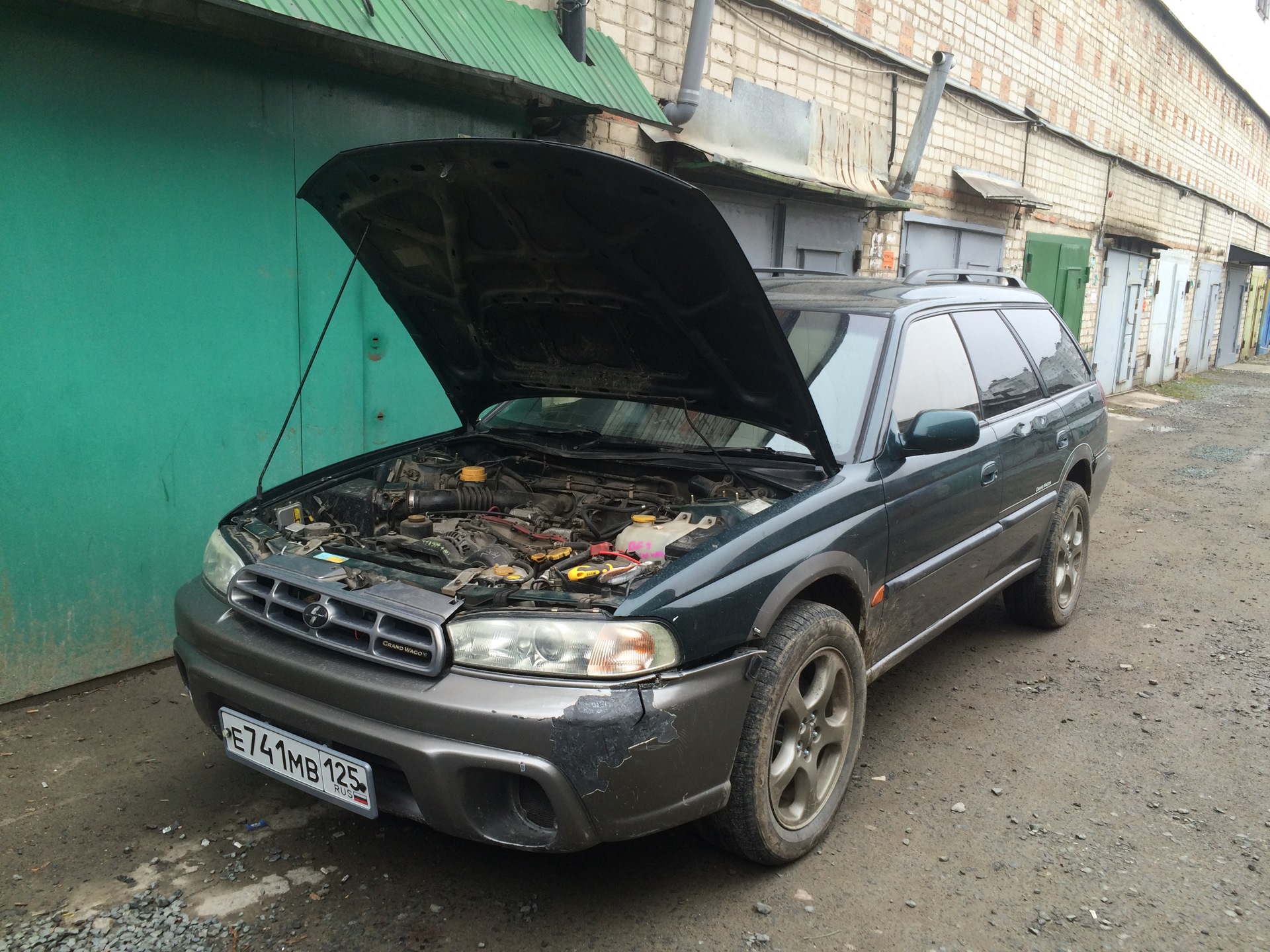 Подготовка к покраске! — Subaru Legacy (BD/BG/BK), 2,5 л, 1995 года ...