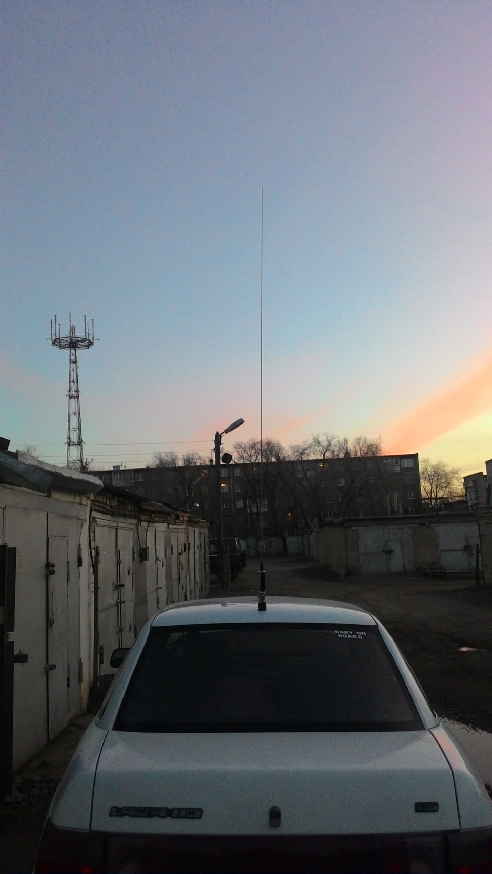 Установка антенны CB-2001 Optim — DRIVE2