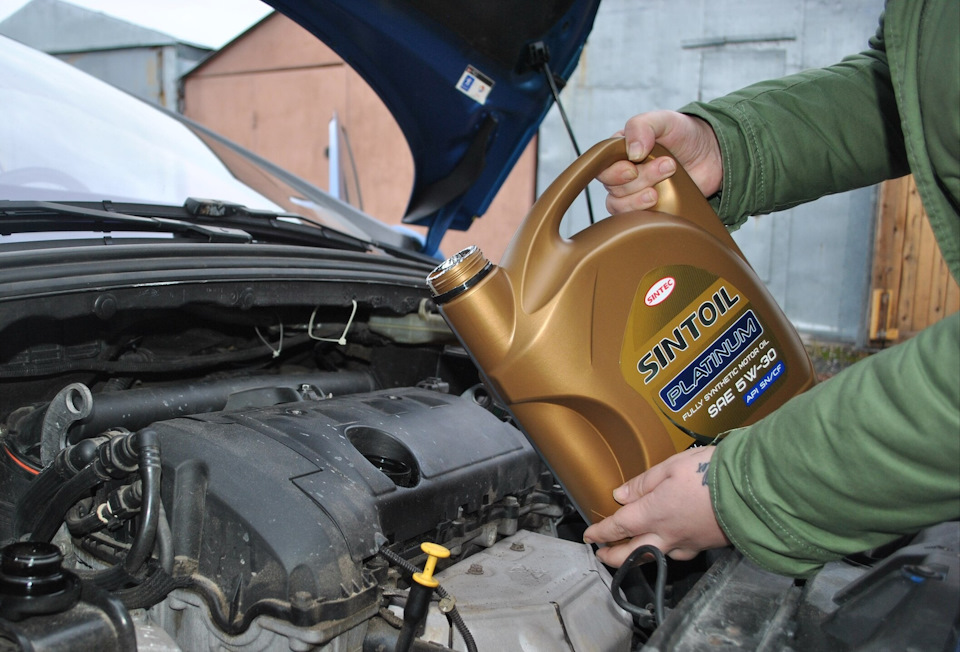 Моторное масло Sintoil отзыв…Фотопост:) — Peugeot 308 (1G), 1,6 л, 2008 ...