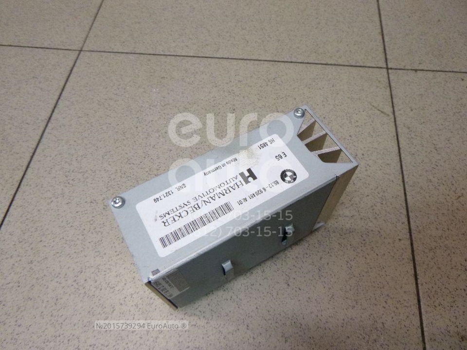 65129198762 Усилитель системы HiFi BMW | Запчасти на DRIVE2