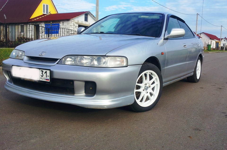 №4 Литые диски и резина — Honda Integra (DB6-DB9), 1,6 л, 1998 года ...