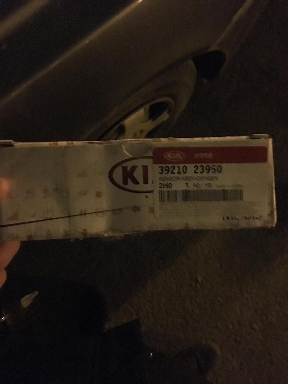 3921023950 Кислородный датчик двигателя KIA HYUNDAI | Запчасти на DRIVE2