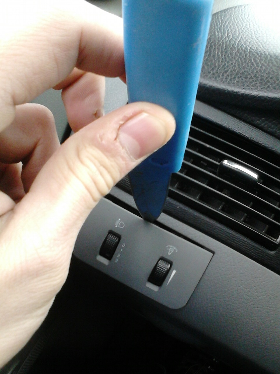 РЕГУЛЯТОР корректора фар — Chevrolet Lacetti Sedan, 1,4 л, 2007 года ...