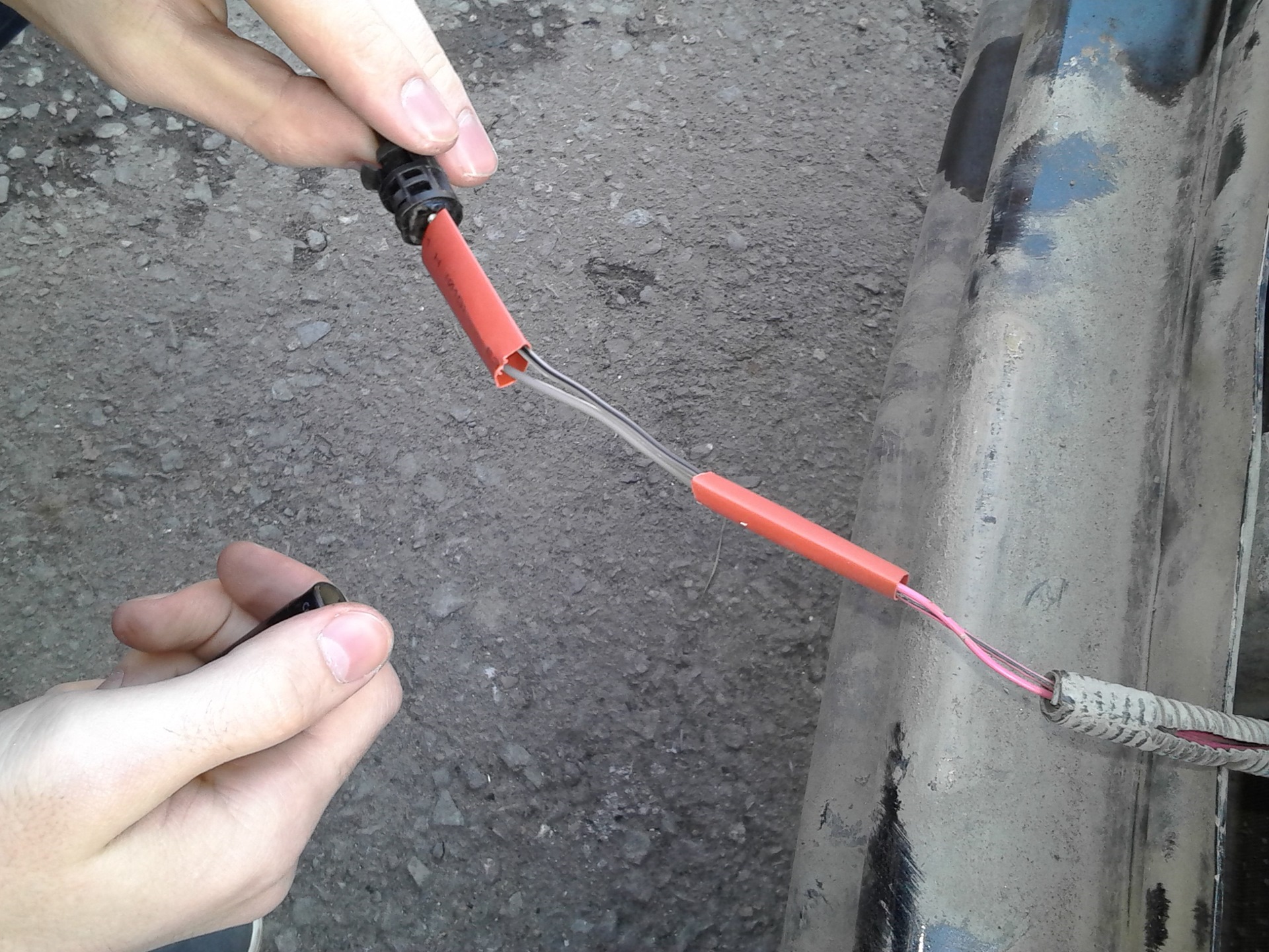 датчик температуры воздуха окружающей среды — Lada Приора седан, 1,6 л ...