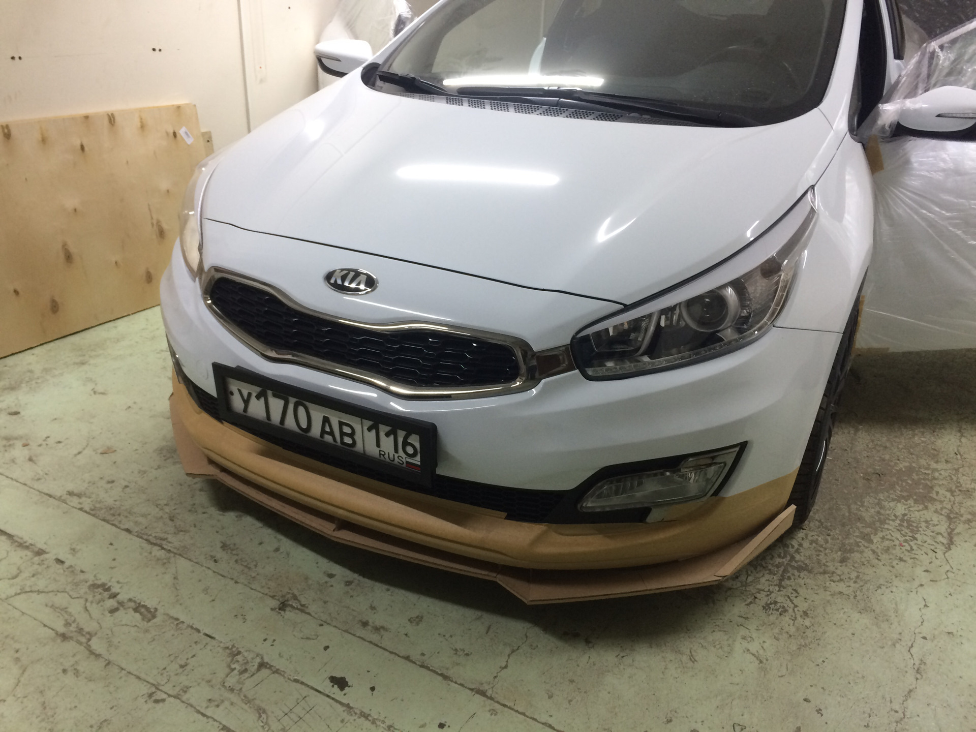 Сплиттер на Kia Pro Ceed — BSM Team на DRIVE2
