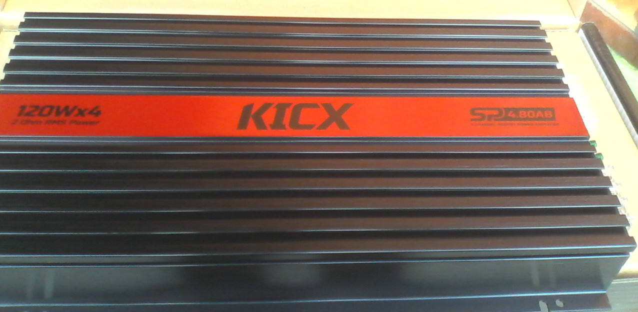 Усилитель Kicx SP 4.80AB — Chevrolet Rezzo, 1,6 л, 2007 года | автозвук | DRIVE2