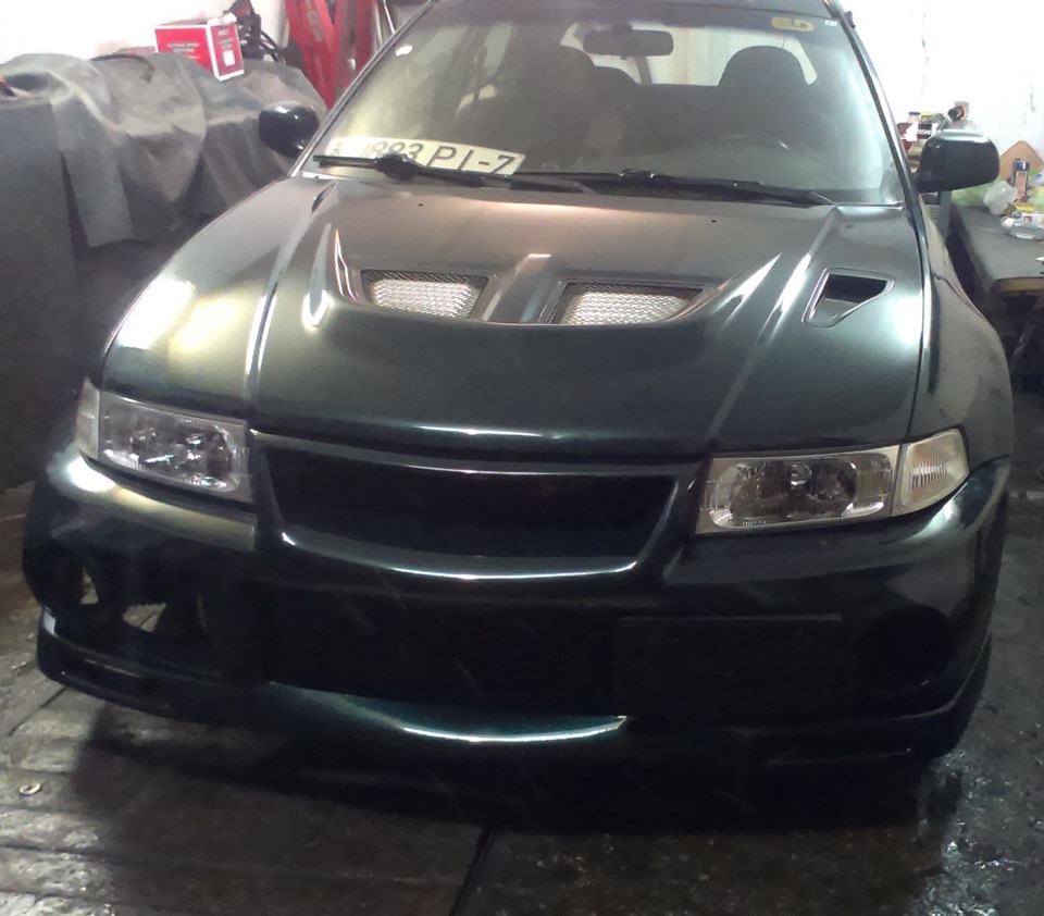 новая внешность — Mitsubishi Colt V, 2 л, 2000 года | стайлинг | DRIVE2