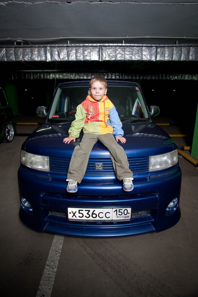 Встреча toaster mafia 20.09 — Toyota bB (1G), 1,5 л, 2000 года ...