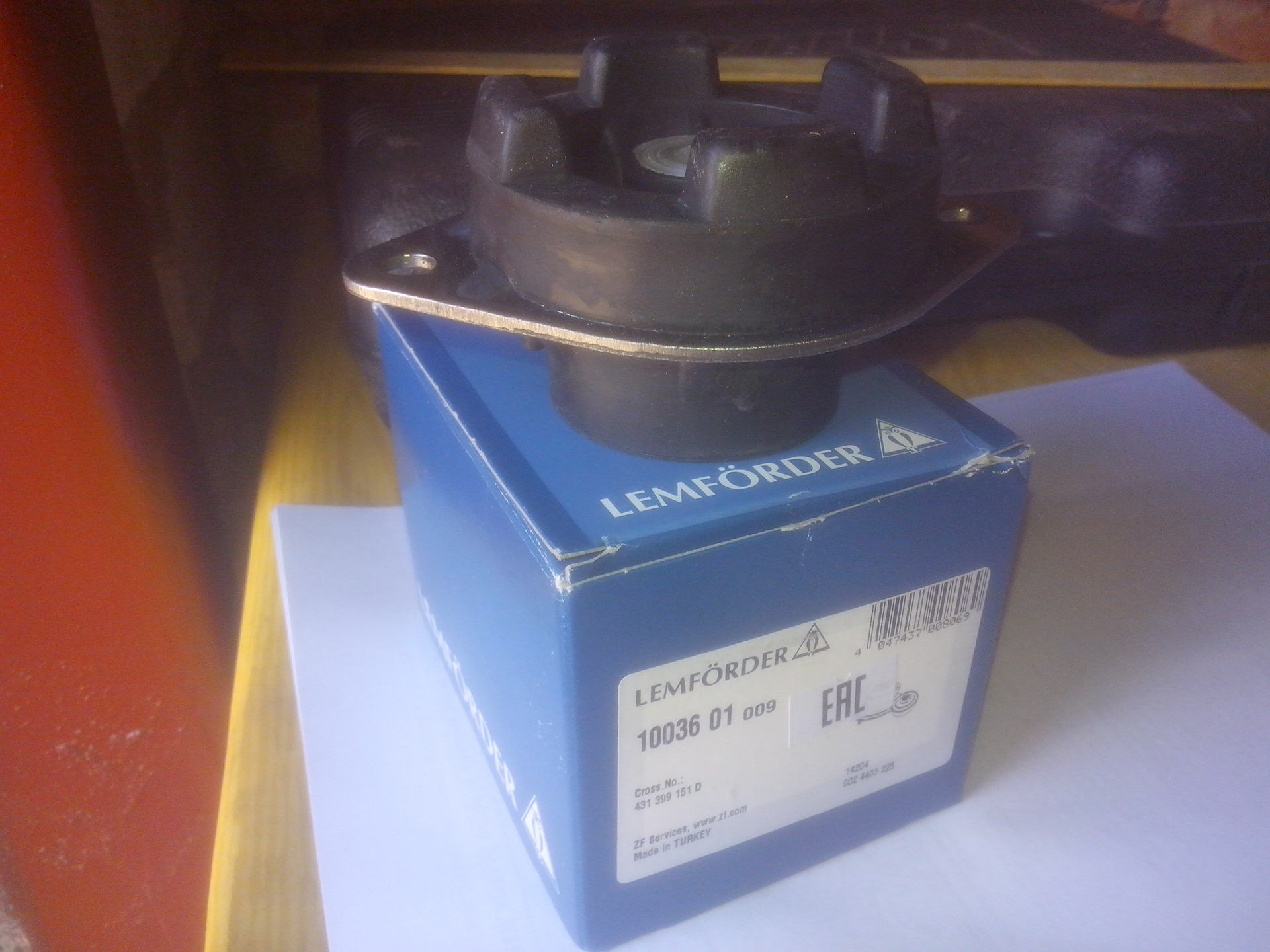 Замена подушек КПП — Audi 90 (B2), 2,2 л, 1985 года | своими руками ...