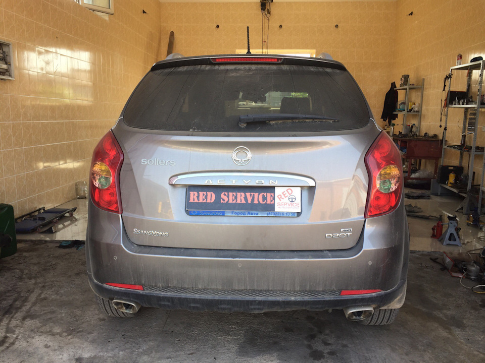 ssangyong actyon — RED Service Krd на DRIVE2