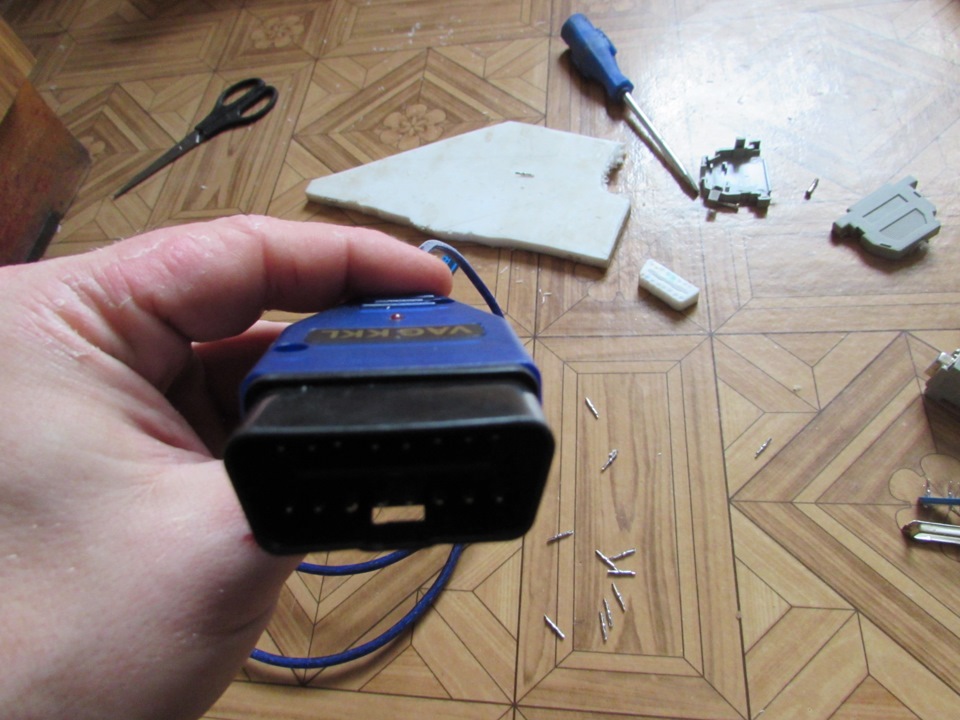 переходник с OBD 2 на GM 12 из того что было под рукой — Lada 21093i, 1 ...