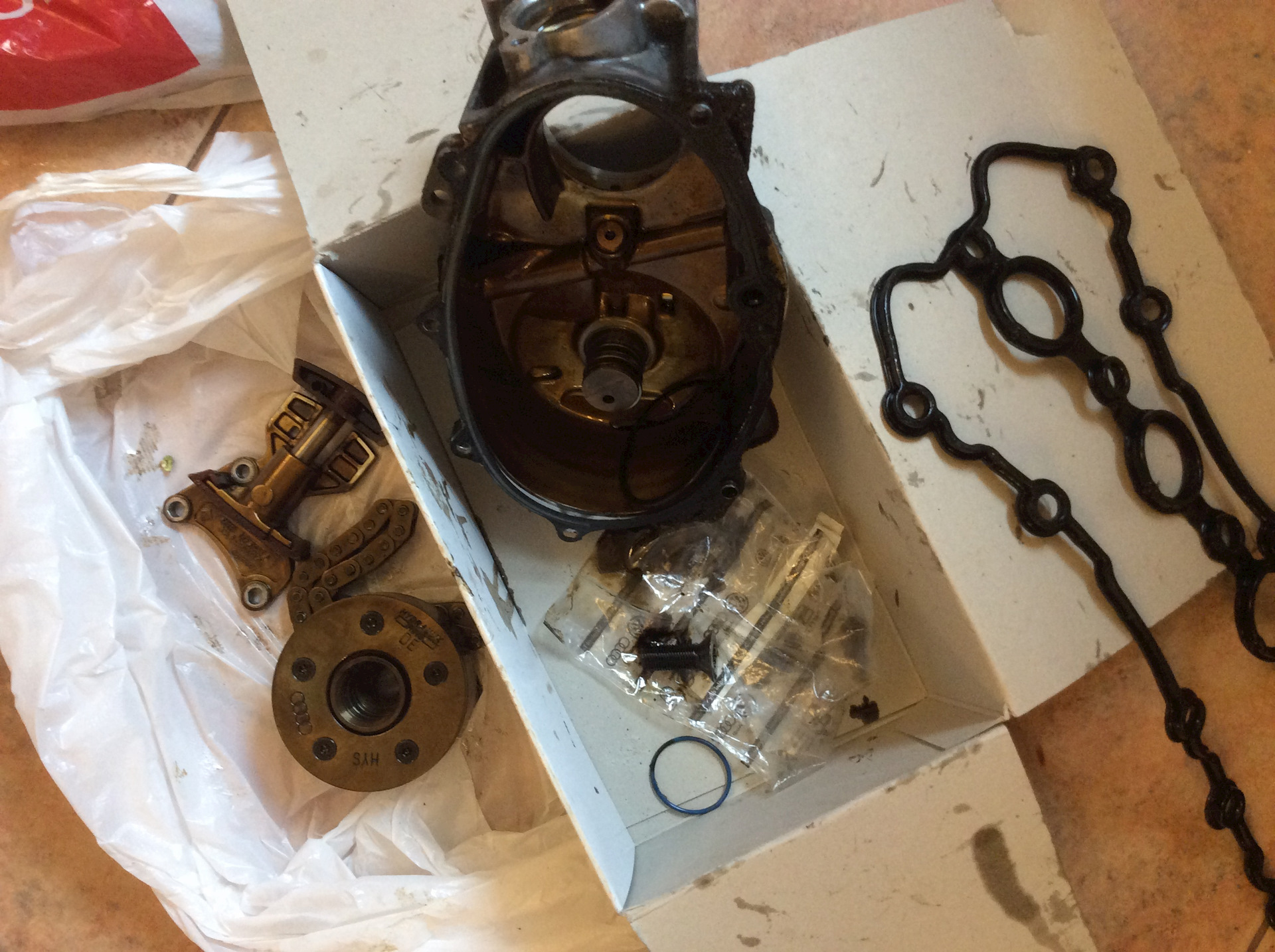 Service 7. Регулятор фаз. Теперь тишина — Audi A4 (B7), 2 л, 2005 года ...