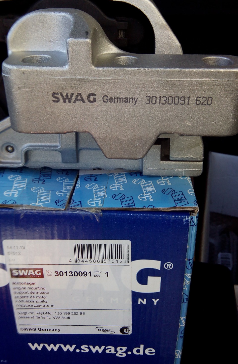 Замена ремкомплекта ГРМ + помпа. — Skoda Octavia A4 Mk1, 1,6 л, 2007 ...