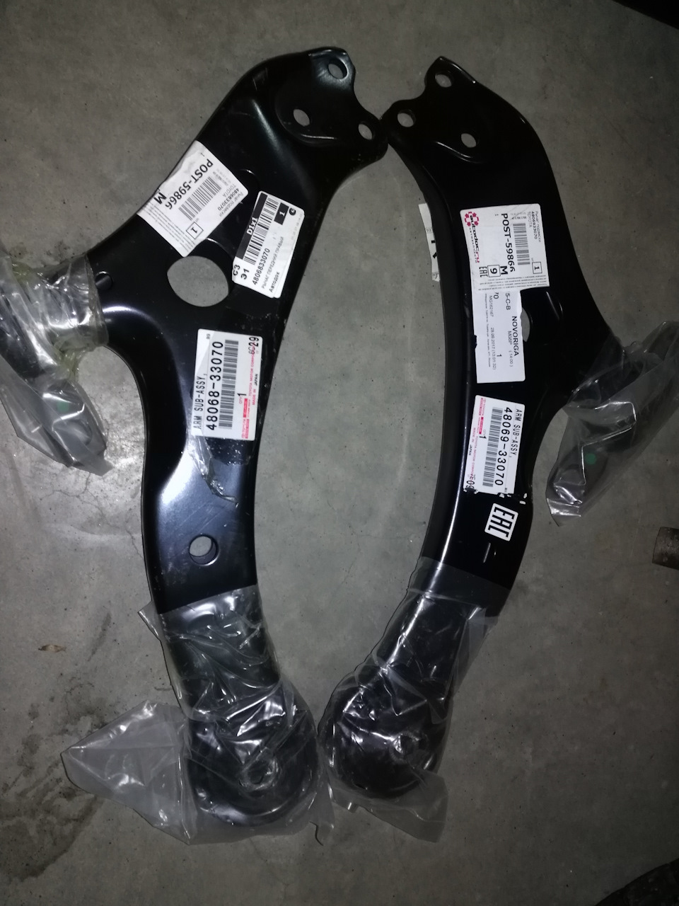 Большое ТО ходовой части — Toyota Camry (XV40), 2,4 л, 2008 года ...