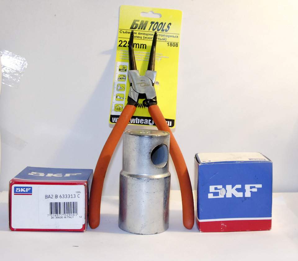 Замена задних подшипников ступицы — Lada Гранта (1G), 1,6 л, 2014 года ...