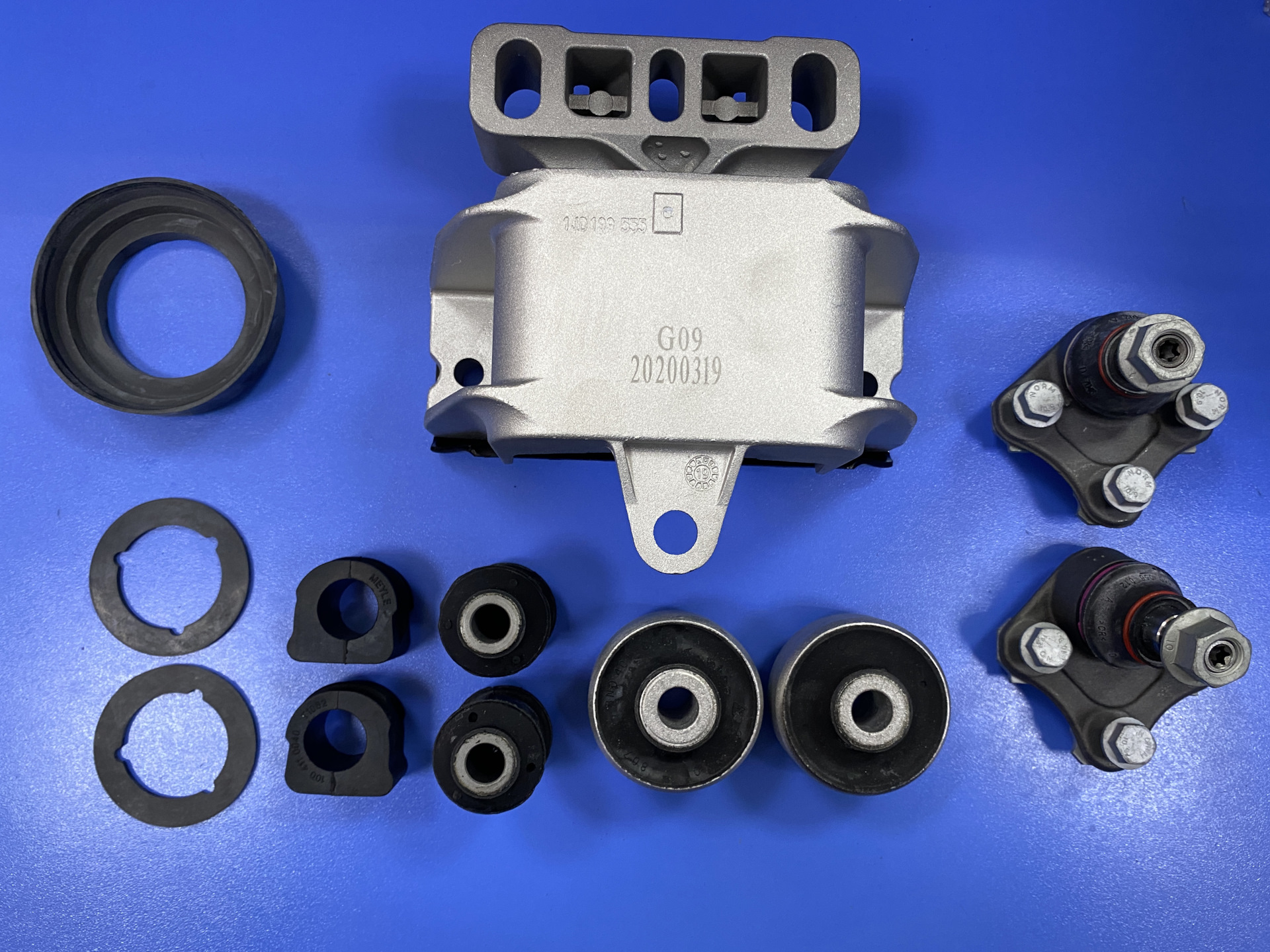 Ремонт ходовой — Volkswagen Golf Mk4, 1,6 л, 2001 года | расходники ...