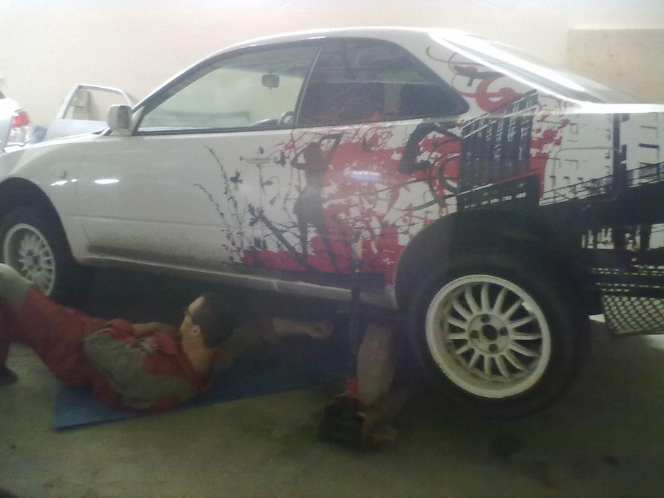 поставил выхлоп Trust Power Extreme II — Toyota Sprinter Trueno (110 ...