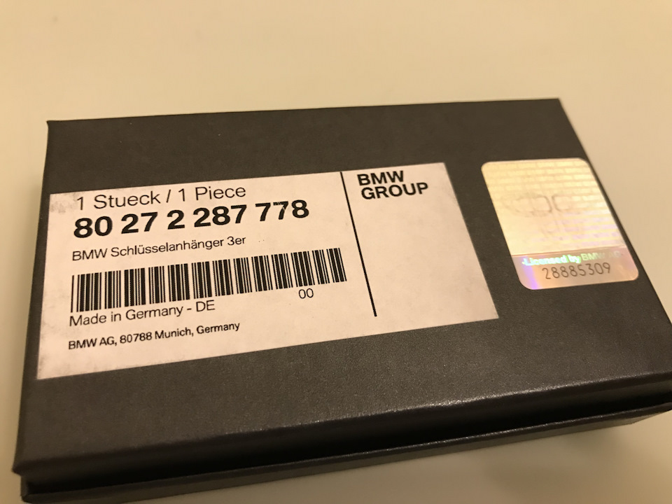 80272287778 Брелок BMW 3 Серии BMW | Запчасти на DRIVE2