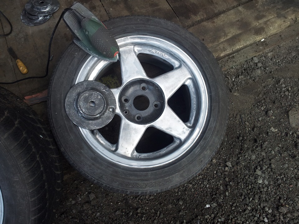 диски azev — Audi 80 (B4), 2 л, 1993 года | колёсные диски | DRIVE2