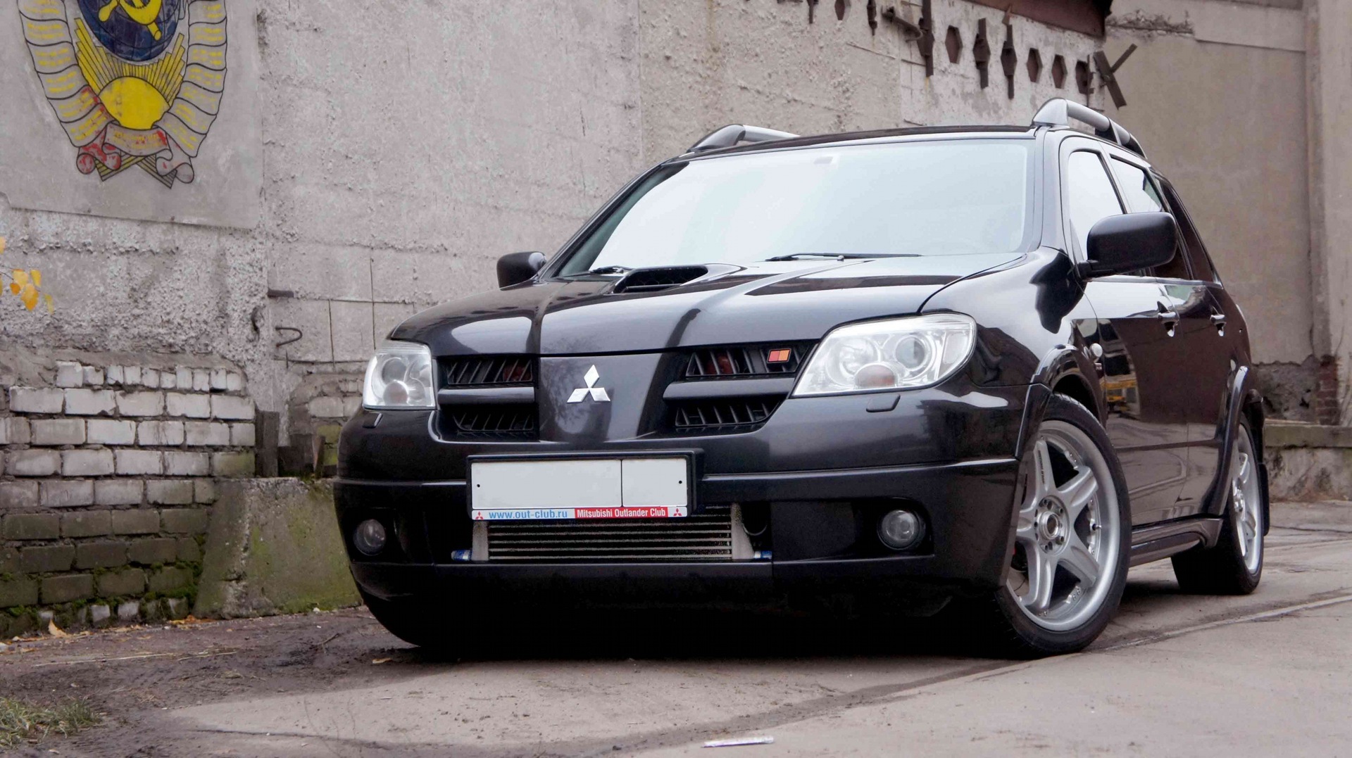 Low stance — или летний спек подвески и тапок… — Mitsubishi Outlander ...