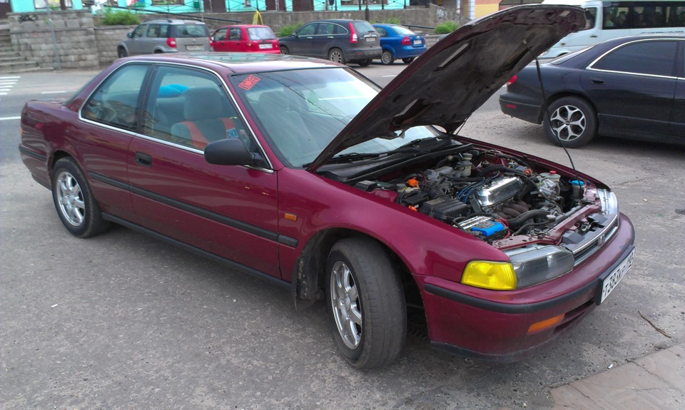 ***шик и блеск*** — Honda Accord Coupe (4G), 2,3 л, 1992 года | своими ...