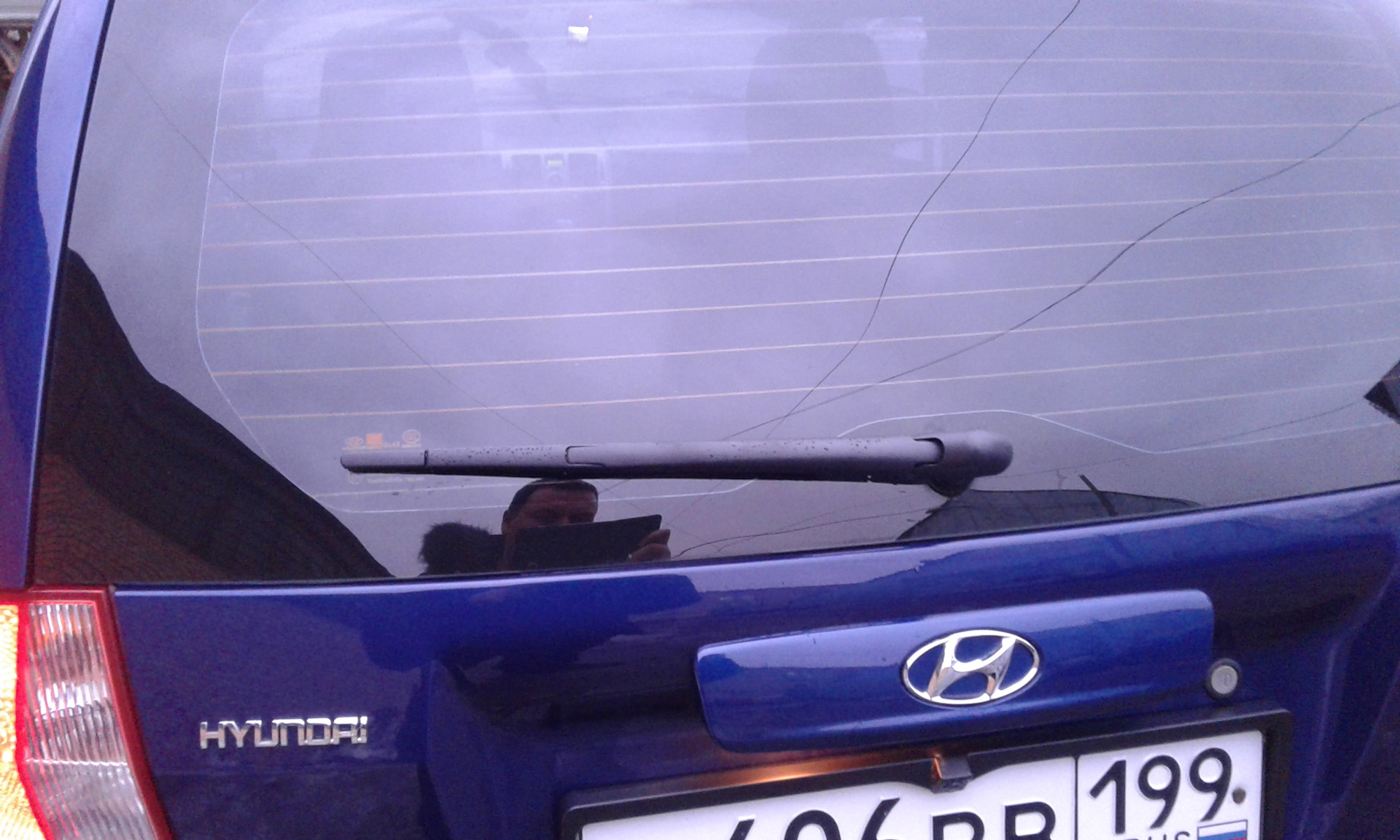 Задний дворник от Киа пиканто — Hyundai Getz, 1,4 л, 2007 года | своими ...