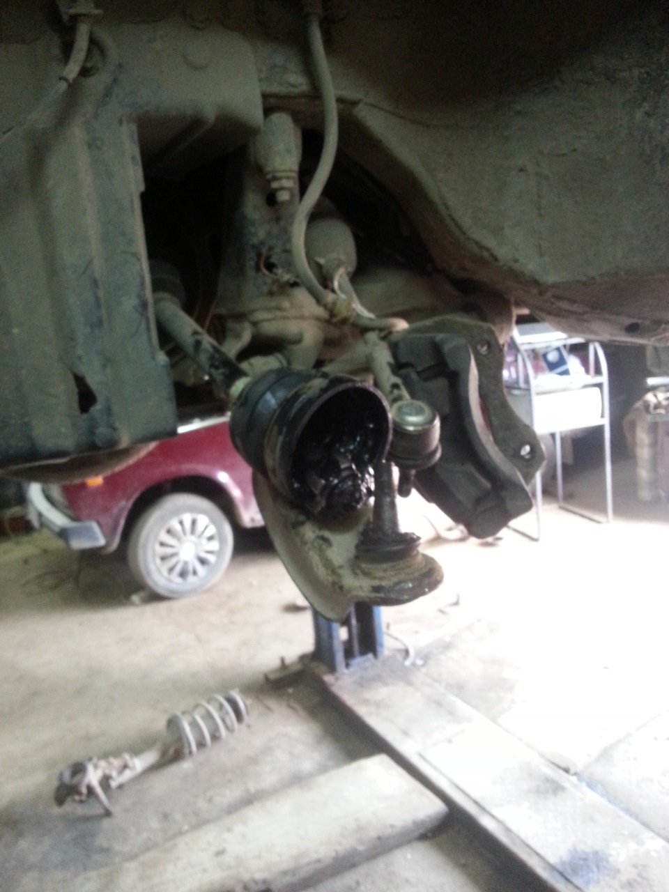 ну вот и поломка, причем не ожиданая — Nissan Almera II (N16), 1,5 л ...