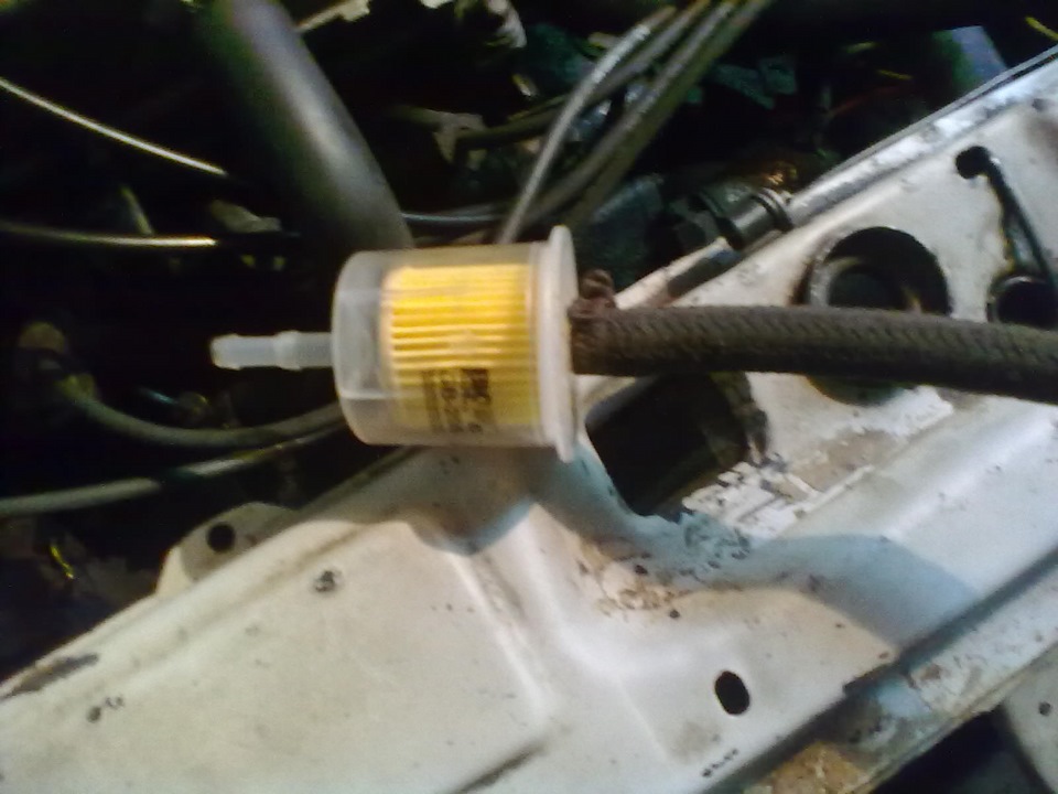 Топливный фильтр — Lada 21099, 1,5 л, 1997 года | расходники | DRIVE2