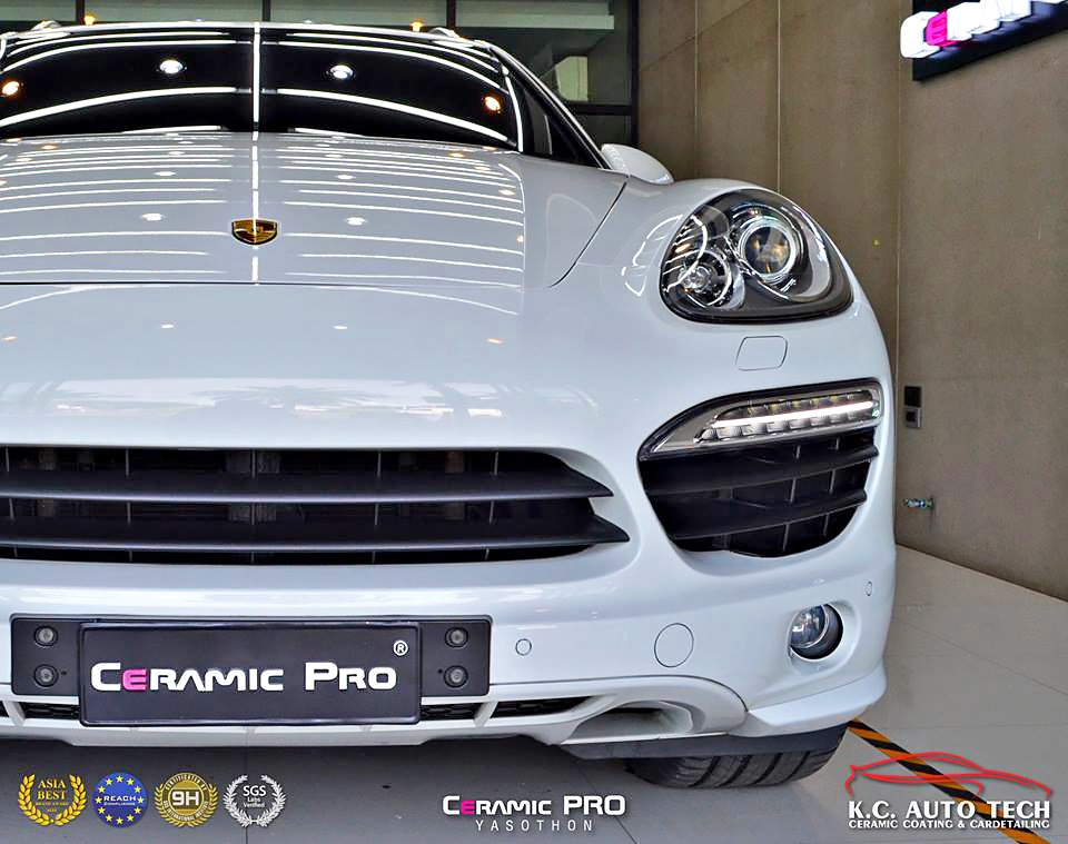 Безупречный внешний вид надолго обеспечен автомобилю Porsche Cayenne — CeramicPro Ural на DRIVE2