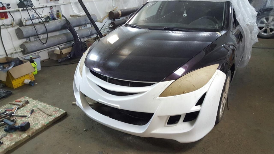 ПЕРЕДНИЙ БАМПЕР AUTOEXE НА MAZDA 6 — DRIVE2