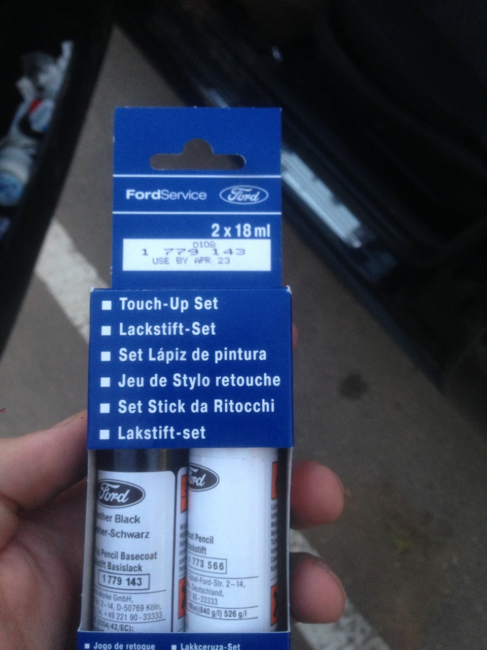 Удаление царапин на кузове (крыло) — Ford Mondeo III, 2 л, 2006 года ...